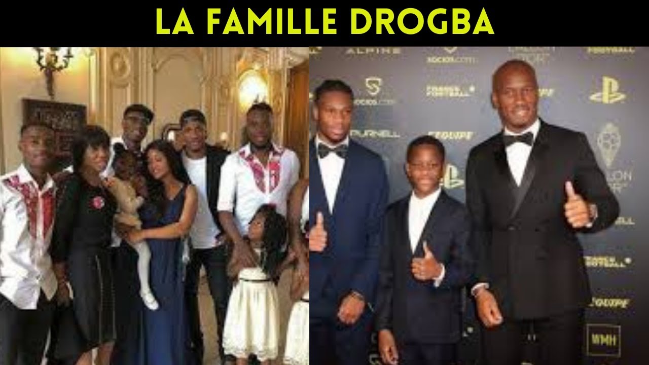 La carrière de Didier Drogba et sa famille - YouTube
