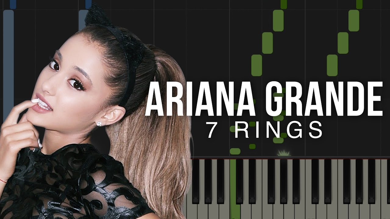 7 Rings - Ariana Grande | Piano Tutorial - YouTube