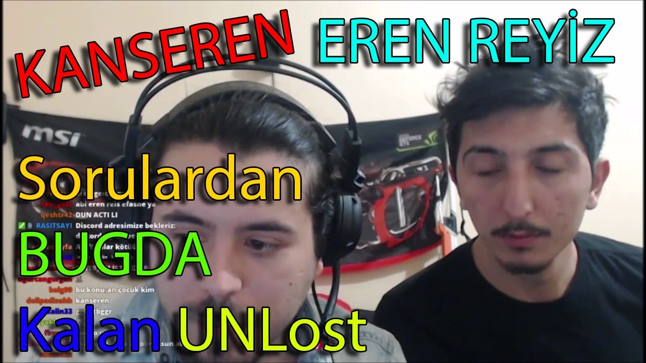 UNLOST - EREN'İN BUGDA BIRAKAN CEVABI - YouTube