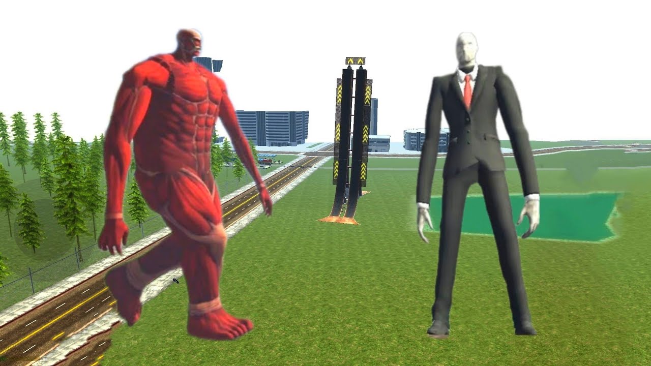 slender man fight with Titan in Indian bike driving 3d - YouTube