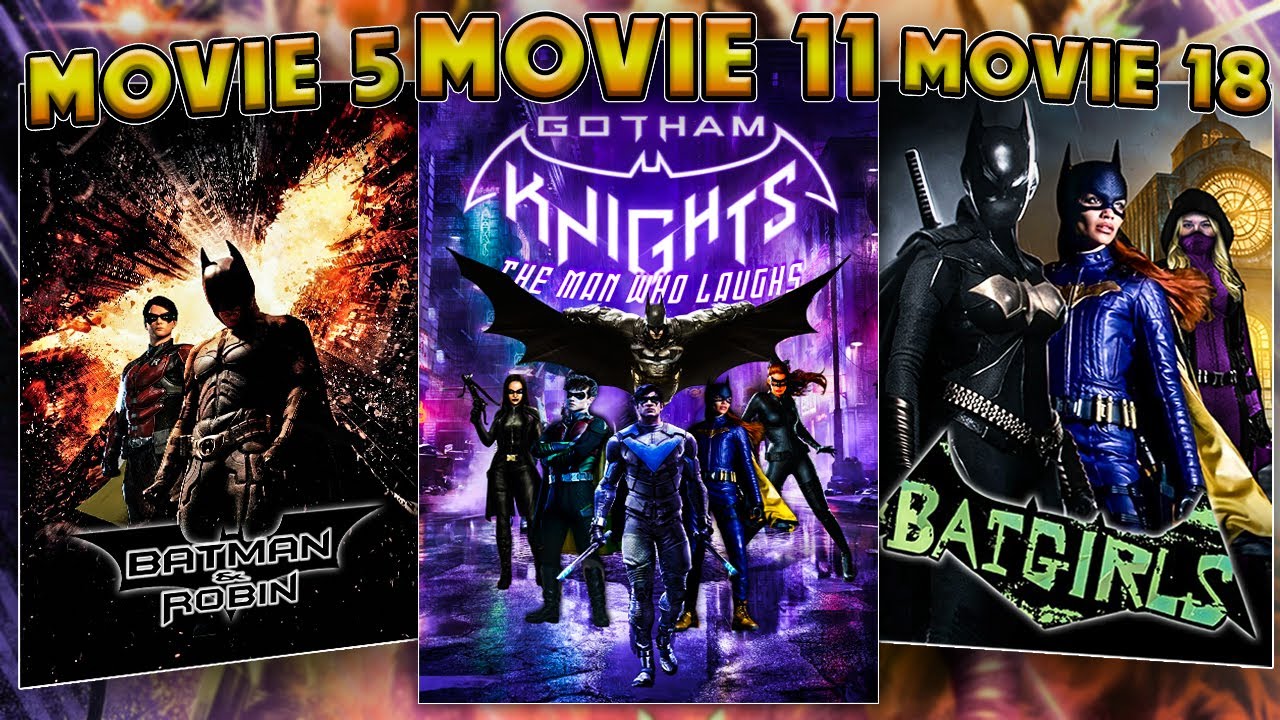 What A Batman Cinematic Universe Would Look Like - YouTube