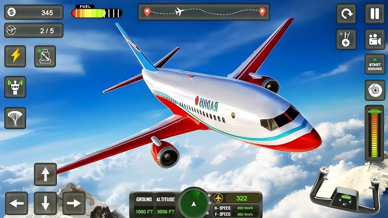 Flight Airplane ️ City Pilot Simulator 3D - Airplane Driving Simulator ...