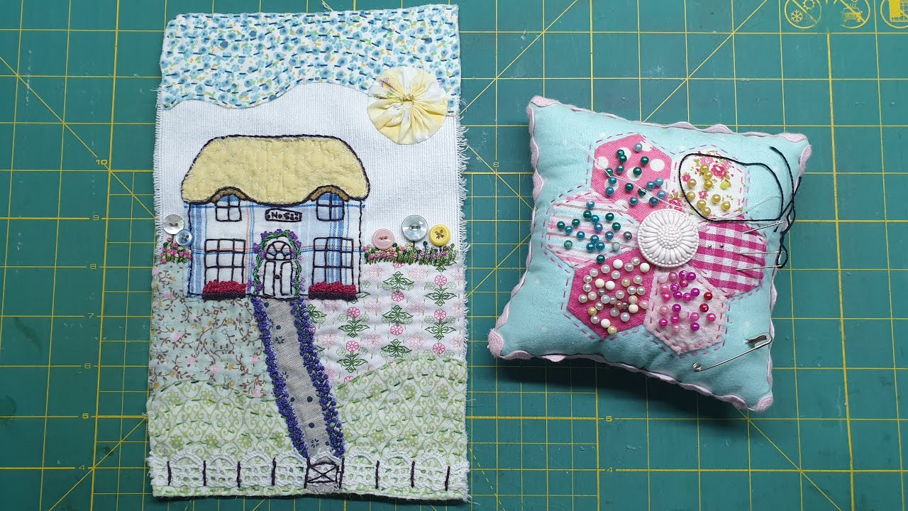 Slow Stitch Country Cottage Pt 2 - YouTube