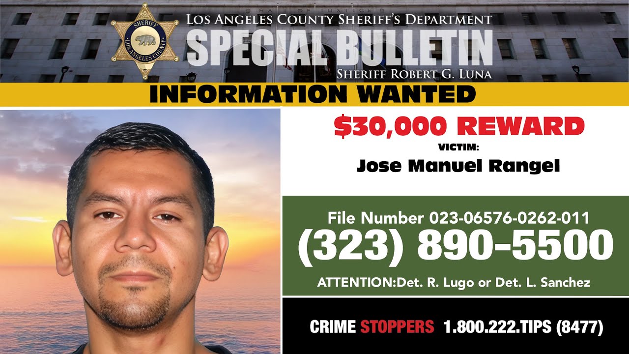LASD Announce $30K Reward for Info Leading to Those Responsible for the ...