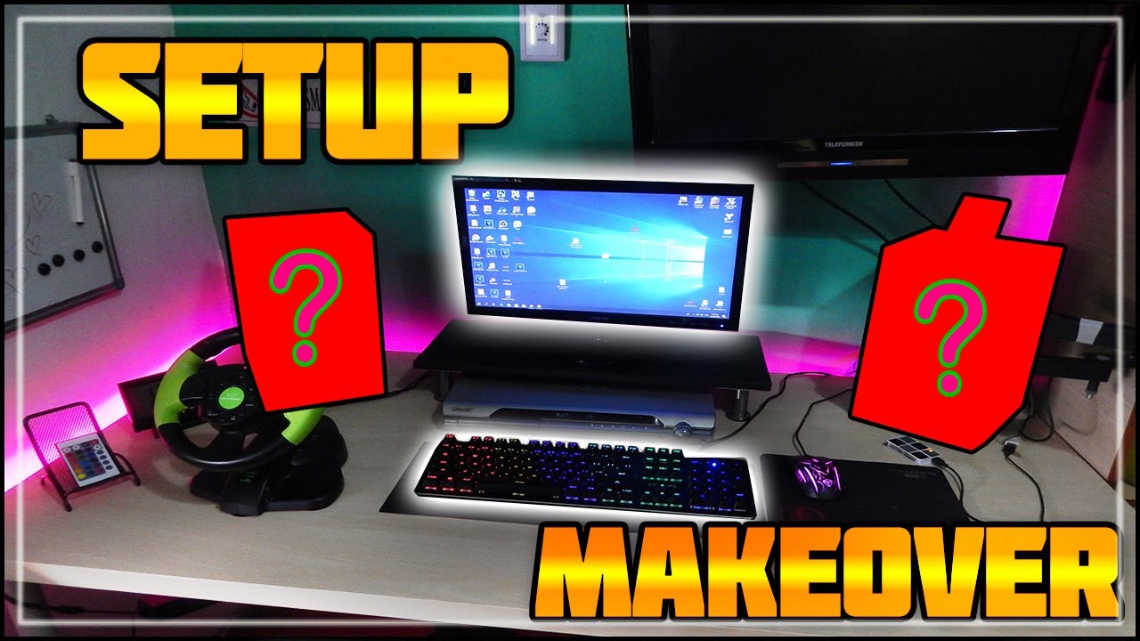 Συμμάζεμα Καλωδίων - Setup Makeover #1 - YouTube