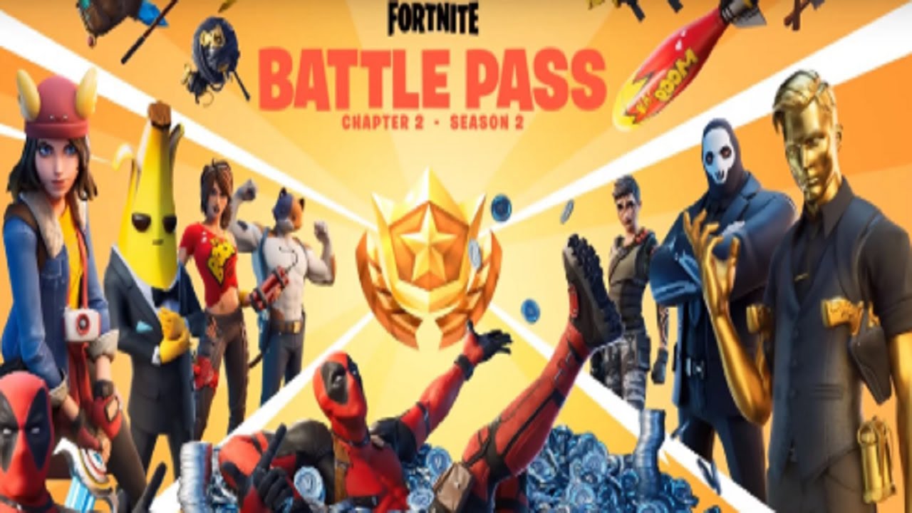 FIRST LOOK AT NEW BATTLEPASS | Fortnite Season 2 Chapter 2 - YouTube