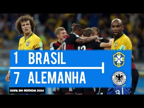 BRASIL 1 X 7 ALEMANHA - MELHORES MOMENTOS - ( GLOBO HD 720p ) COPA DO MUNDO 2014