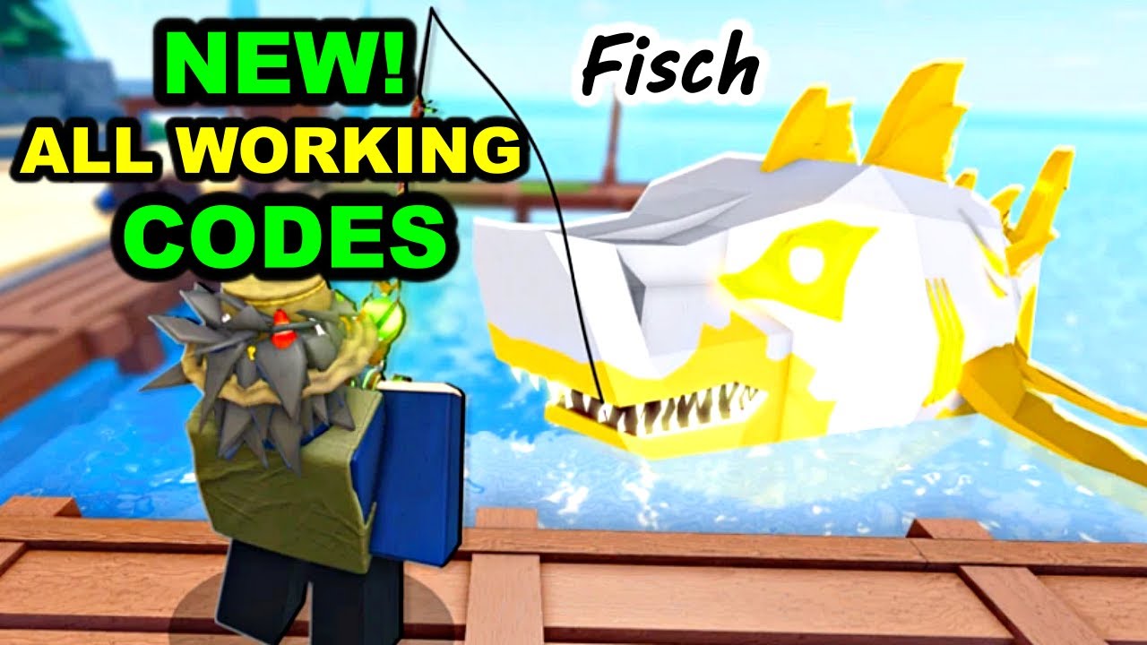FIND ALL Fisch Codes Working TODAY in Roblox! - YouTube