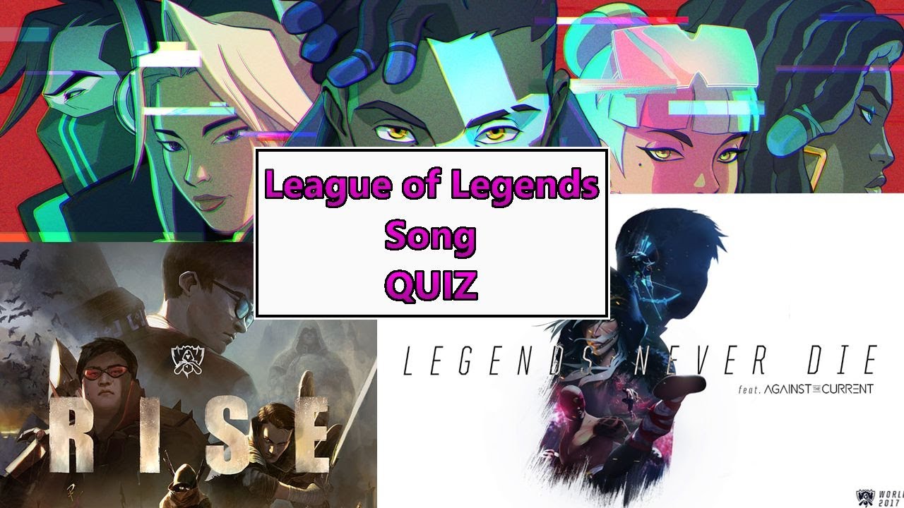LEAGUE OF LEGENDS SONG QUIZ (😂VERY EASY - IMPOSSIBLE😱) CHALLENGING ...