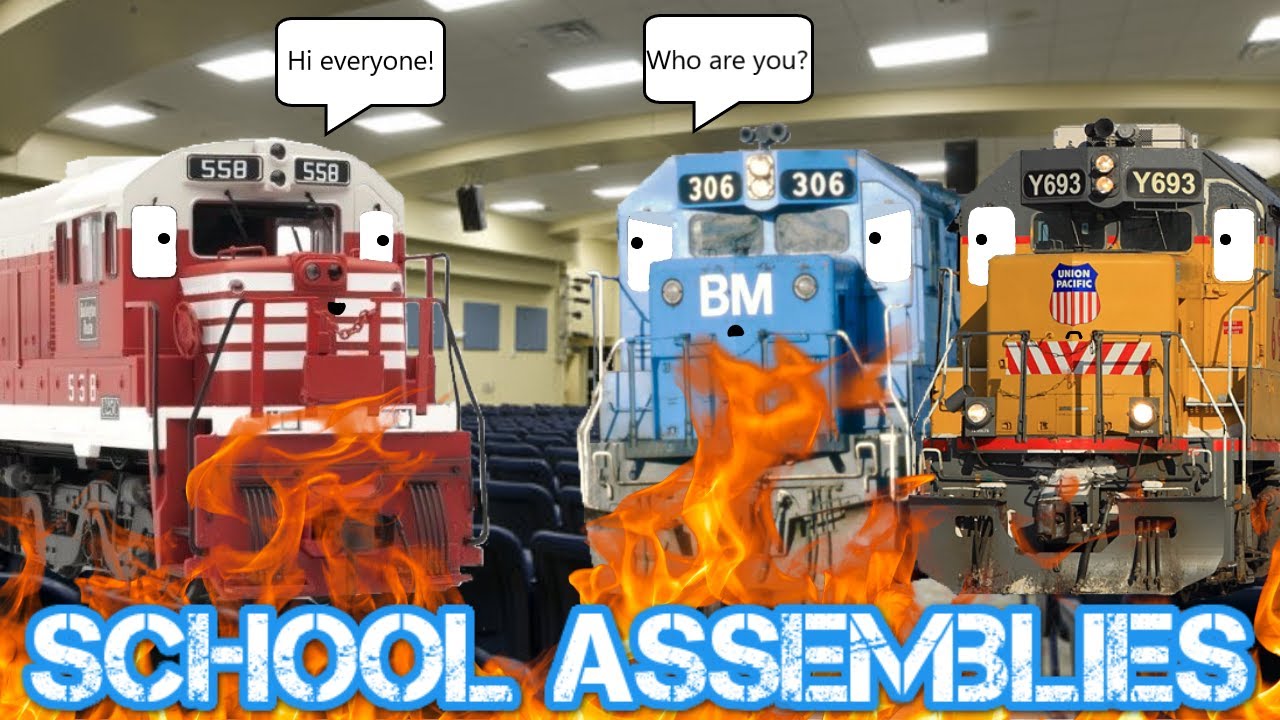 School Assemblies in a Nutshell - Model Train Remake - YouTube