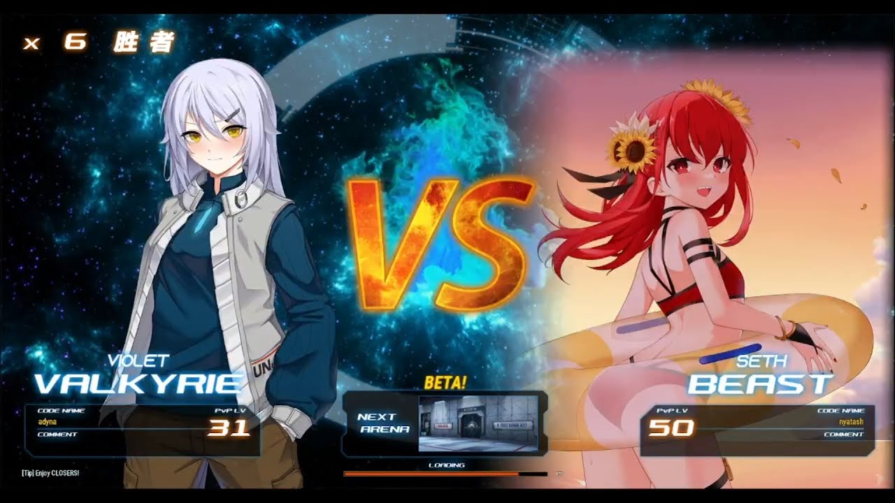 [Code:Closers] PvP Violet Vs Seth, Seha, Harpy - YouTube