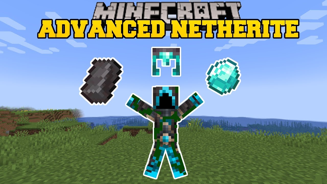 Minecraft: ADVANCED NETHERITE (NEW ABILITES AND MORE!) - Mod Showcase ...