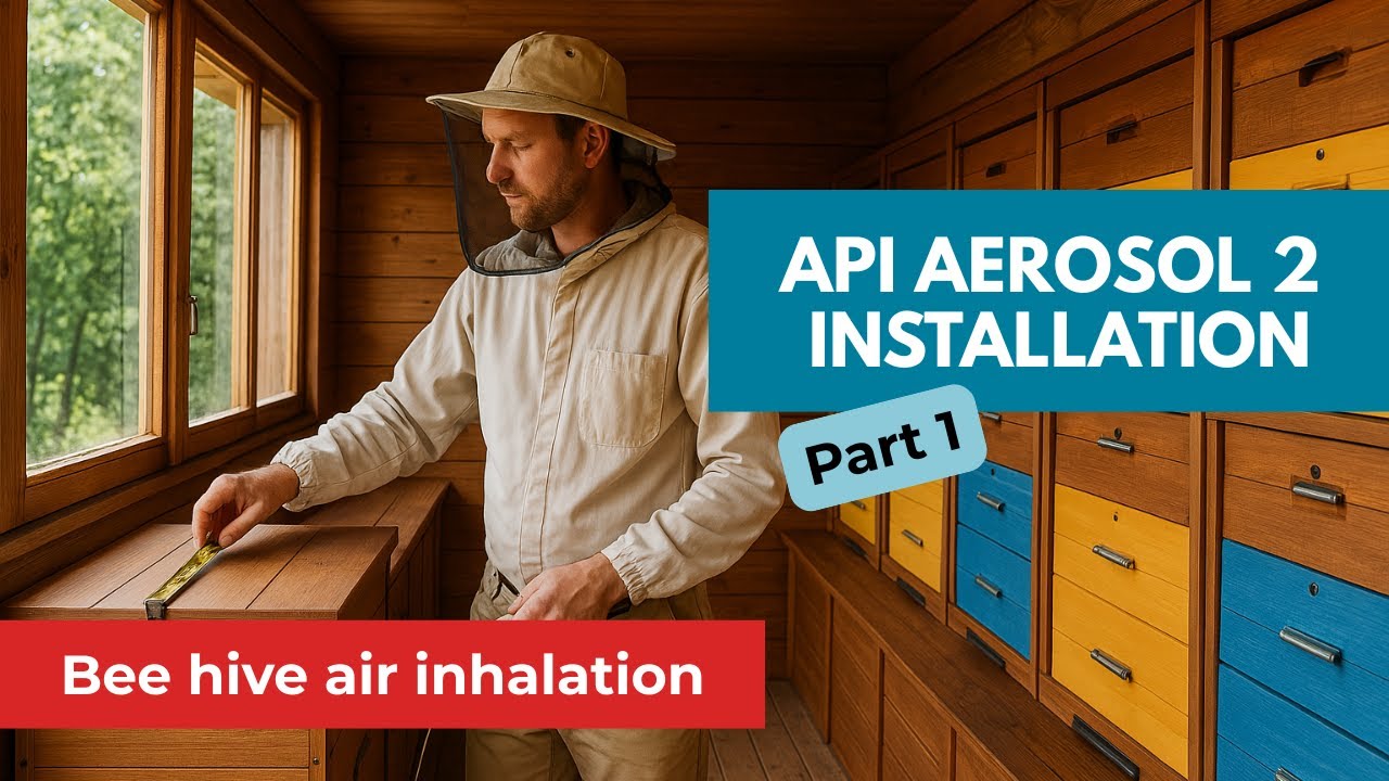 Bee Hive Air Inhalation with Api Aerosol II – Installation Preparation ...