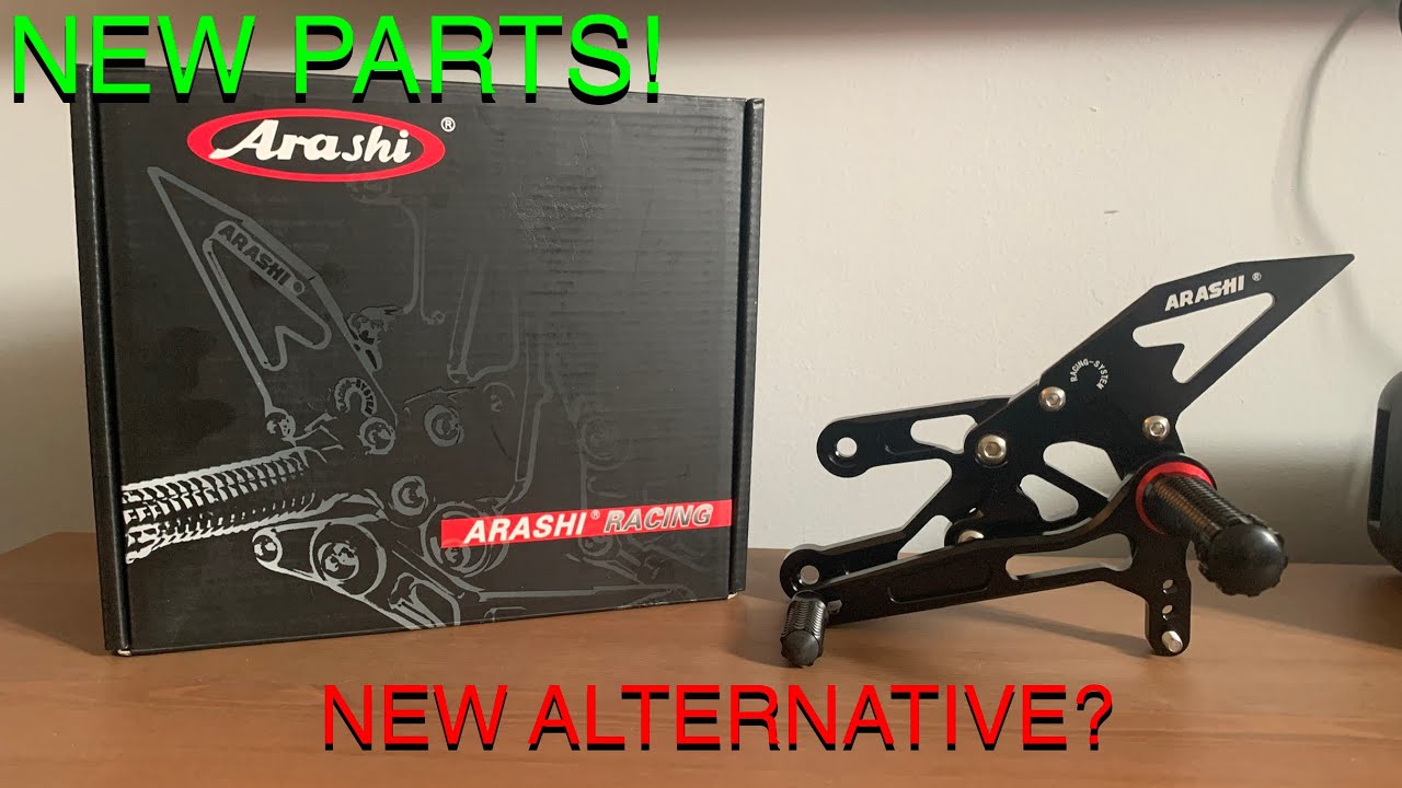 Unboxing Arashi Racing Rearset CBR600RR 2005 - YouTube