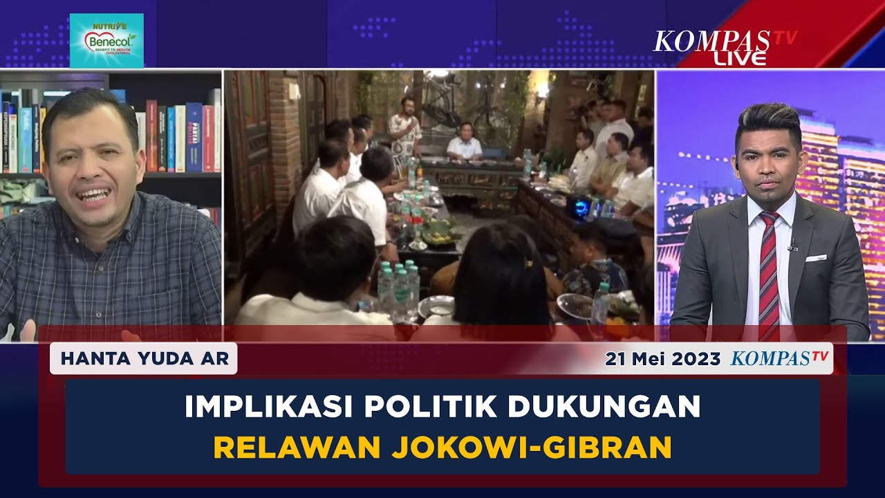 Implikasi Politik Dukungan Relawan Jokowi-Gibran || KompasTV - YouTube