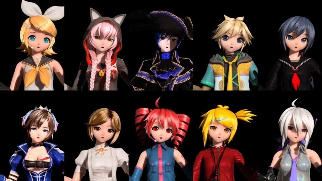 [60fps Short Compilation] Continuing Dream -ft Project DIVA Characters ...