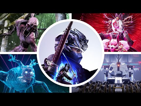 NINJA GAIDEN 4 -  All Bosses + Ending