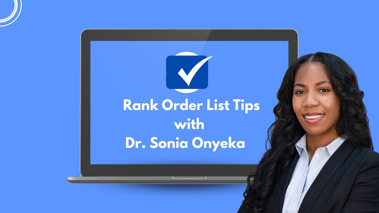 Perfecting Your Rank Order List: Expert Tips from a PGY-1 Dermatology ...