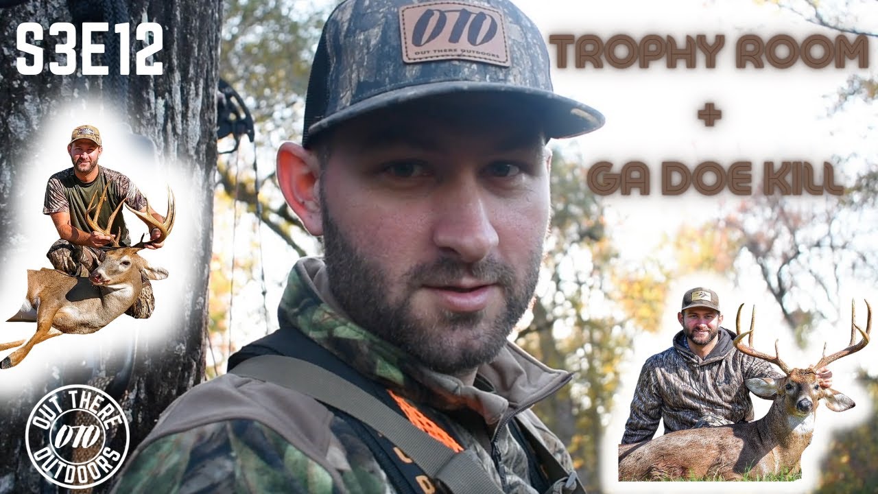 TROPHY ROOM TOUR - DOE KILL & MEET NEW ADDITION TO OUR TEAM! - YouTube