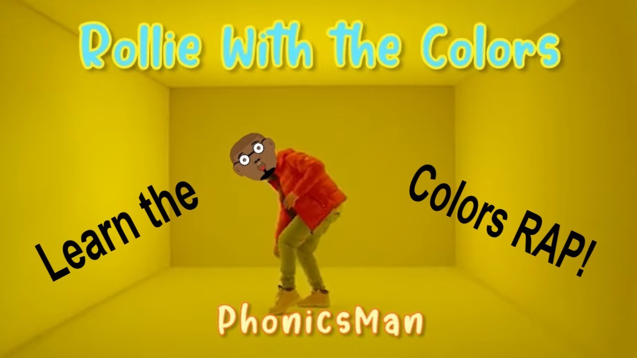 The Color Rap | Rollie with the Colors | Learn the Colors Song ...