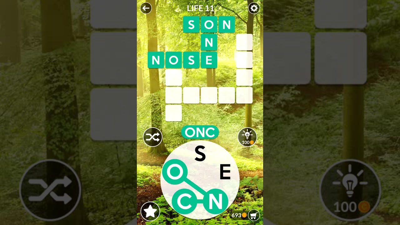 Wordscapes Life 11 | Wordscapes Answers - YouTube