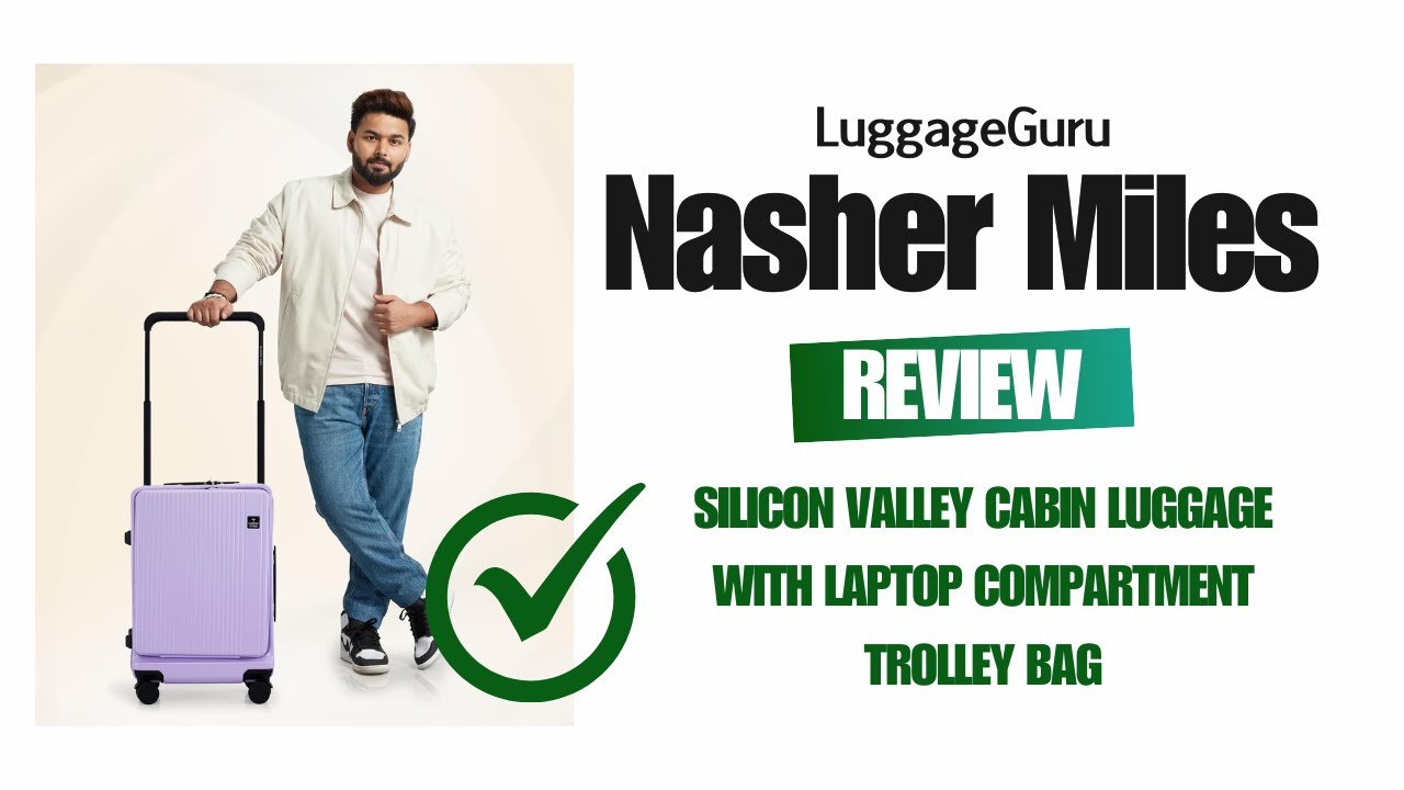 Nasher Miles Silicon Valley 20" Trolley Bag Review | Best Cabin Luggage ...