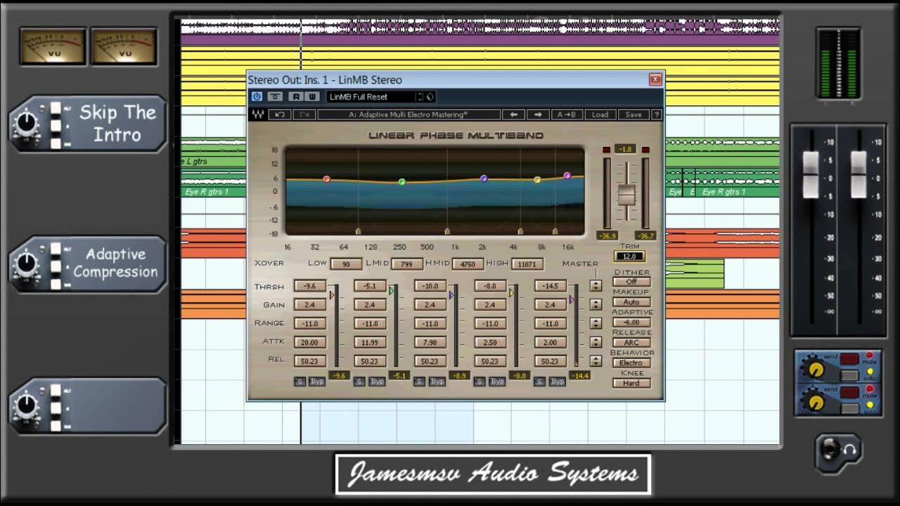 Using the Waves Linear Phase Multiband Compressor (LinMB) - A comprehensive tutorial (nearly ...