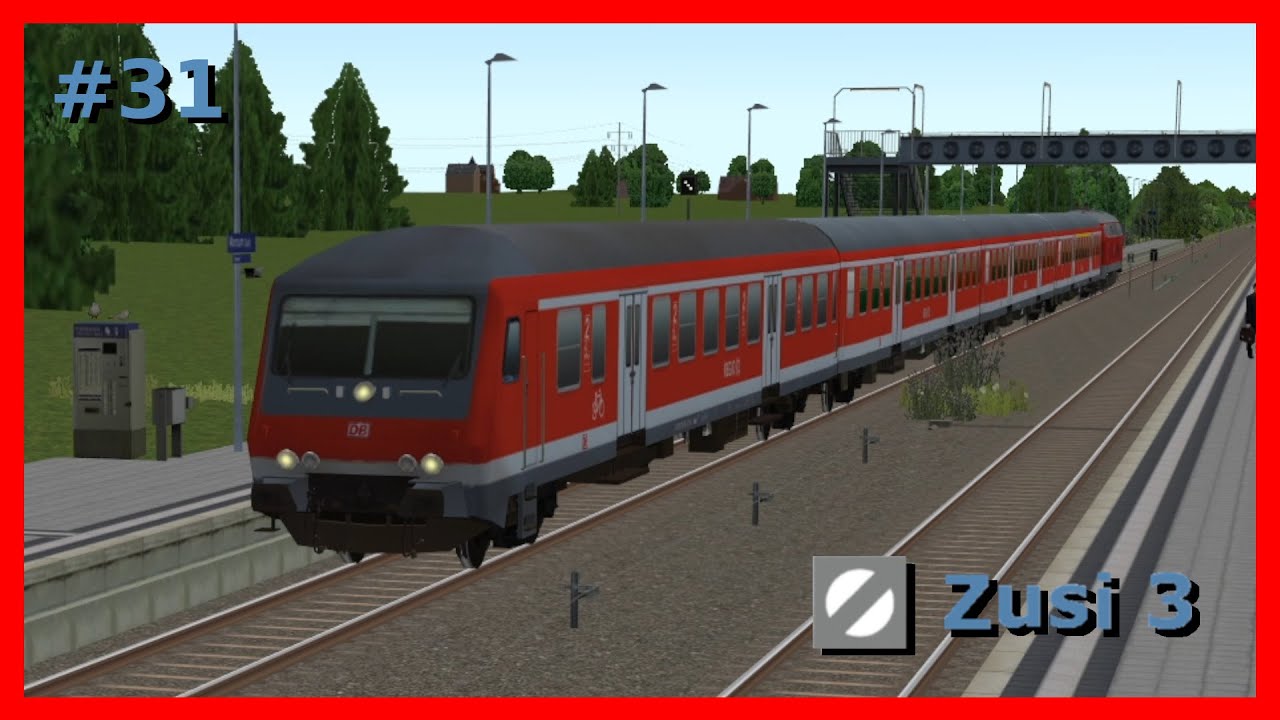 Zusi 3 | Wittenberger Kopf | RE 2 nach Westerland | Marschbahn - YouTube