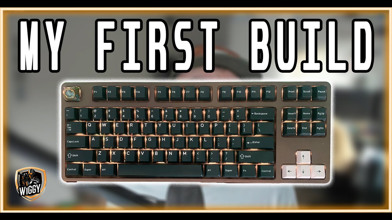 BUILDING MY FIRST KEYBOARD | DROP CTRL High Profile Aluminum Case build - YouTube