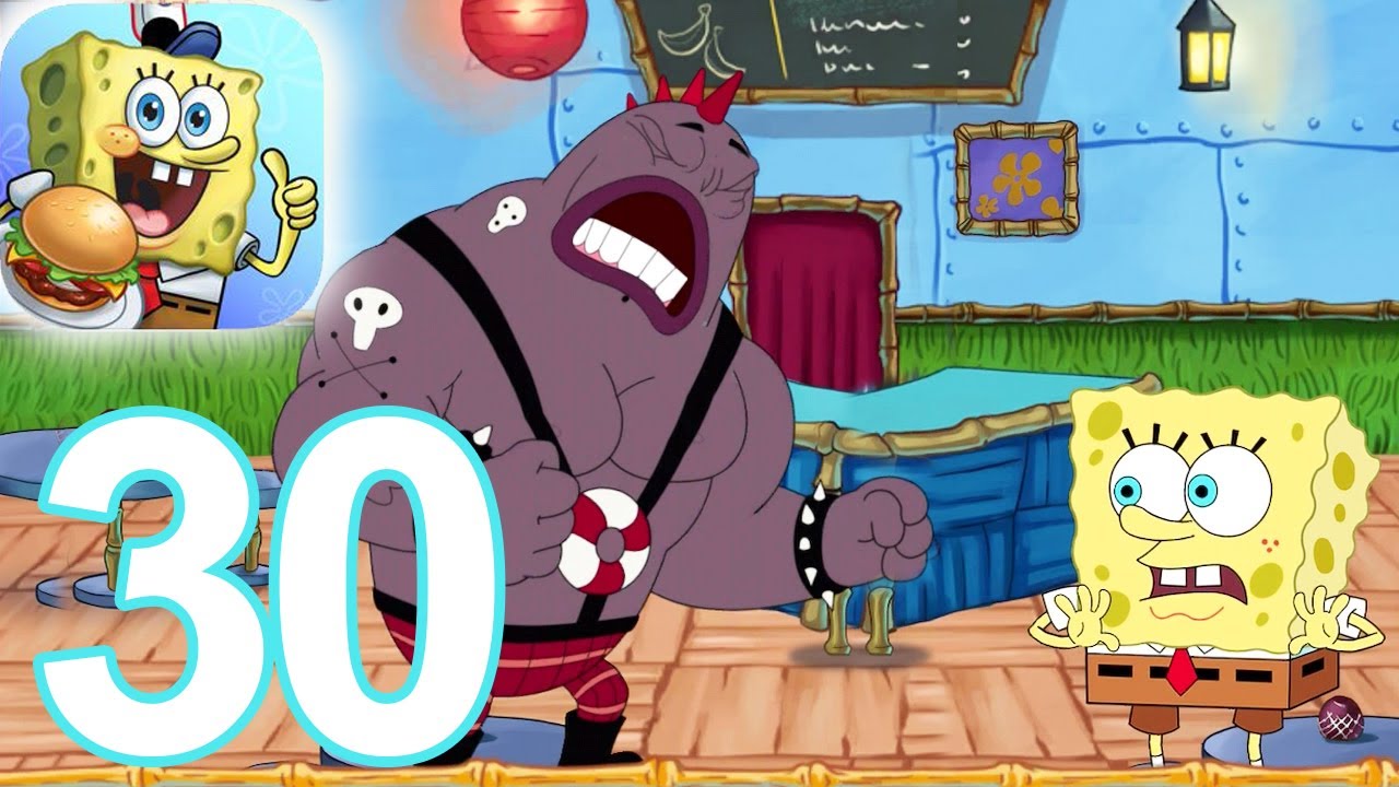 SpongeBob: Krusty Cook-Off - Juice Bar - Gameplay Video Part 30 (iOS ...