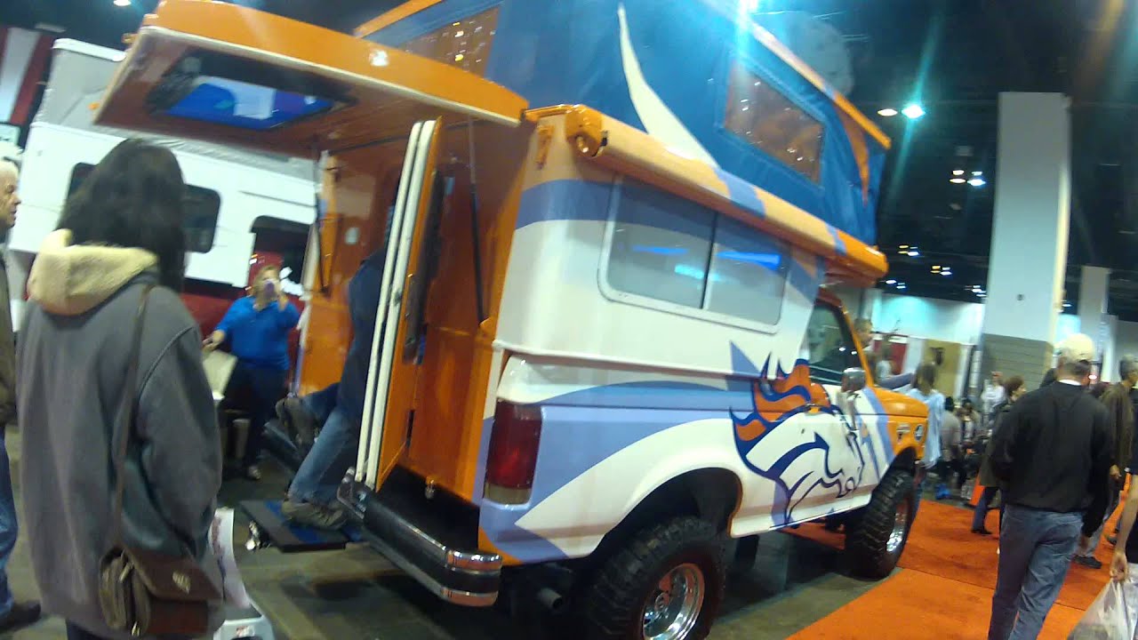 Best Denver Broncos Ford Bronco Camper - YouTube