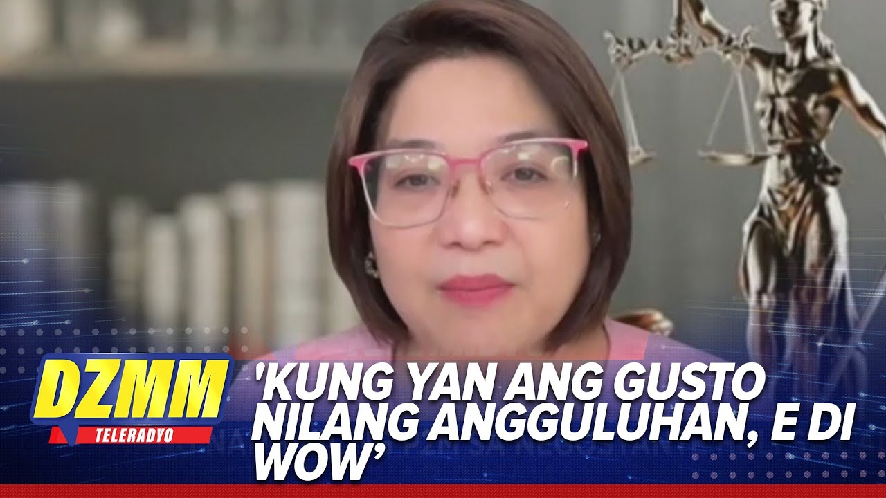 'Kung yan ang gusto nilang angguluhan, e di wow’: Claire Castro denies ...