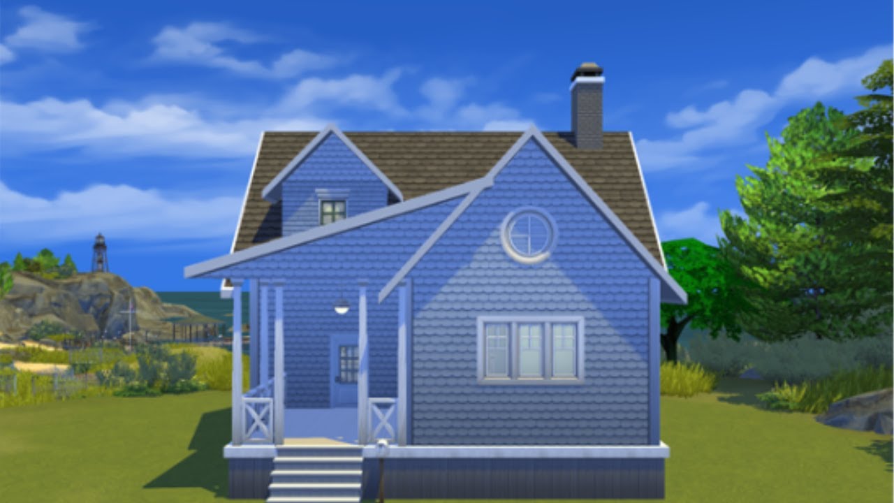 BRINDTLETON BAY STARTER HOME MAKEOVER | SIMS 4 BUILD MAKOVERS PART 1 ...