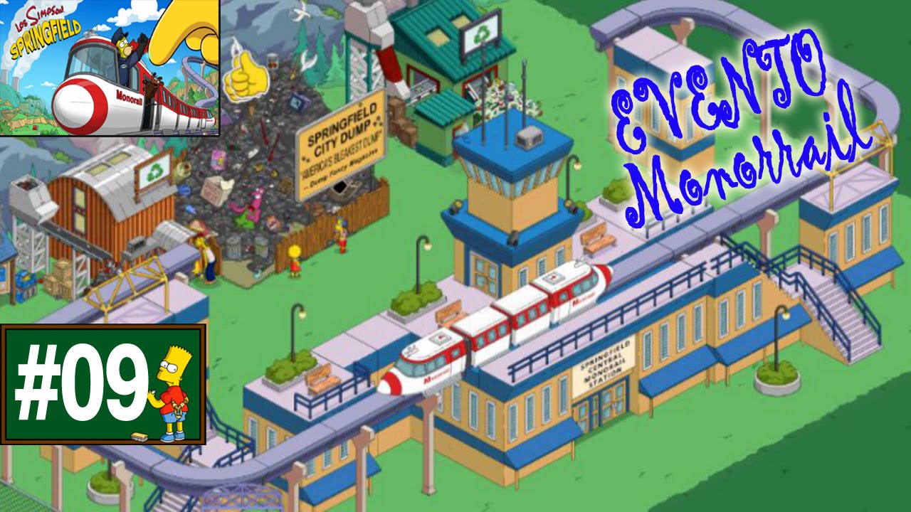 Los Simpson Springfield "Monorrail: Cap. 9 - Conseguir el Pack de ...