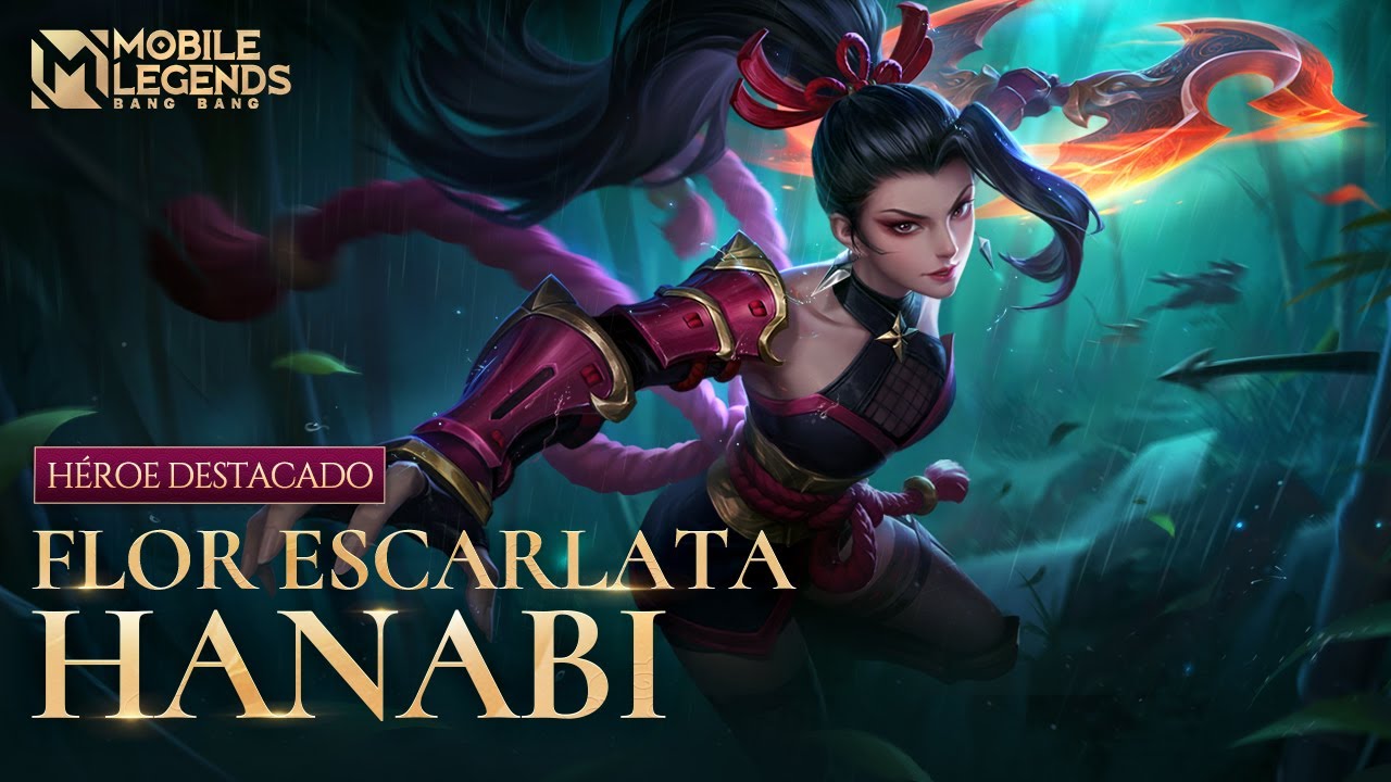 Héroe Destacado | Revamp de Hanabi | Flor Escarlata | Mobile Legends ...