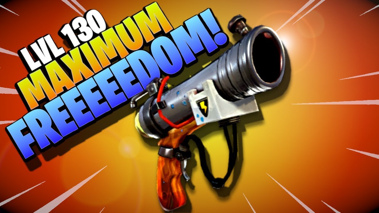 MAXIMUM FREEDOM! | Lvl 130 FREEDOMS HERALD | Fortnite Save the World ...