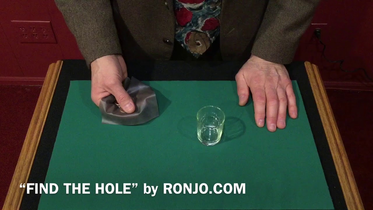 Find the Hole - Magic from Ronjo.com - YouTube