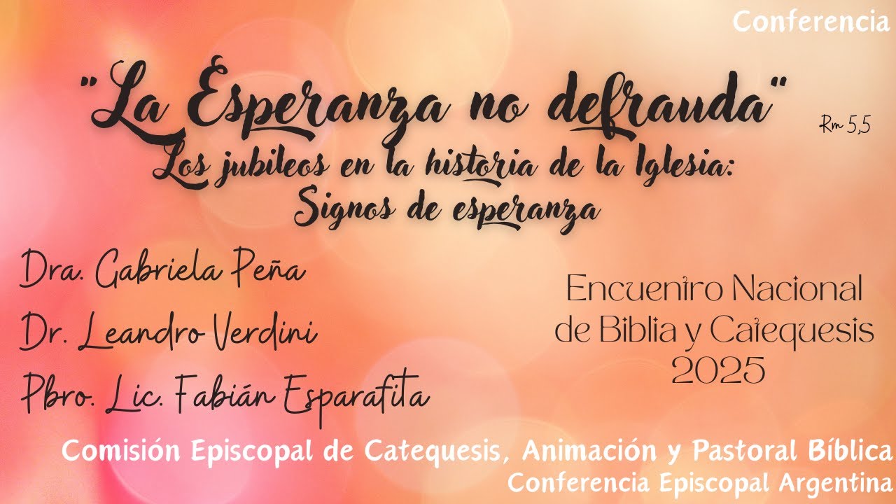 La esperanza no defrauda (Rm 5,5) · Los jubileos en la historia de la ...