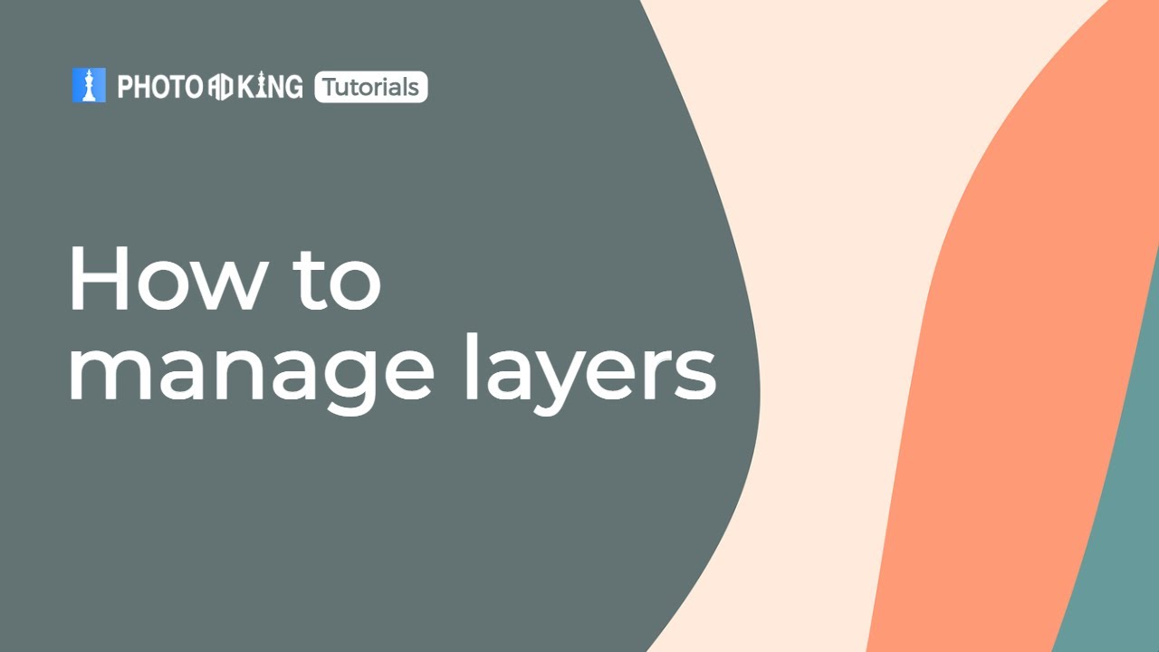 How to manage layers in PhotoADKing - YouTube
