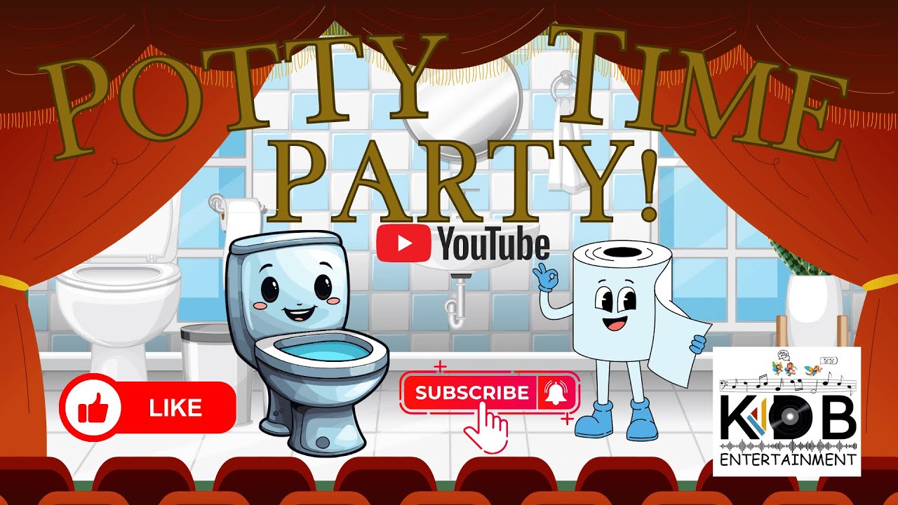 Potty Time Party! | Fun Potty Training Song for Kids #pottytraining # ...