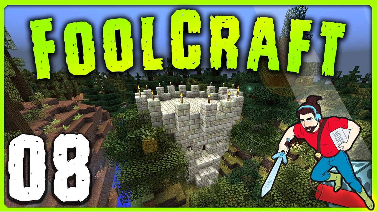 FOOLCRAFT | Ep 08 | THE DUNGEON OF EEK! || Minecraft Modded - YouTube