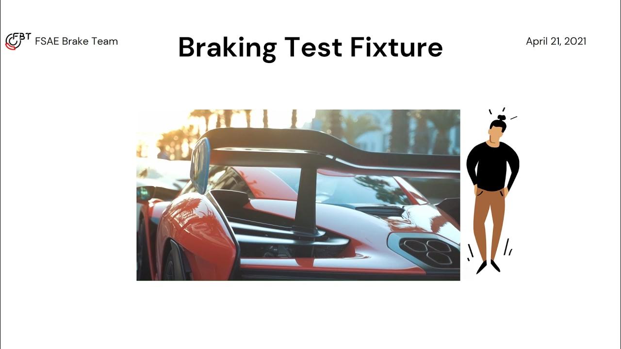 Team G FSAE Braking System Design & Braking Test Fixture 1115 - YouTube