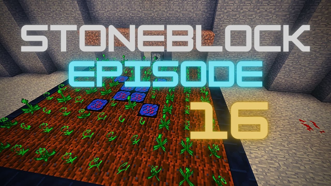Stoneblock Ep.16 - Mystical Agriculture (Modded Minecraft) - YouTube