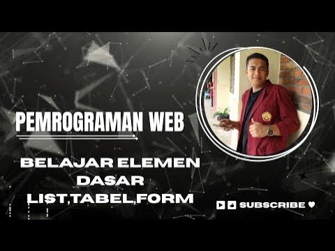 Tugas Pemrograman Web 3 - YouTube