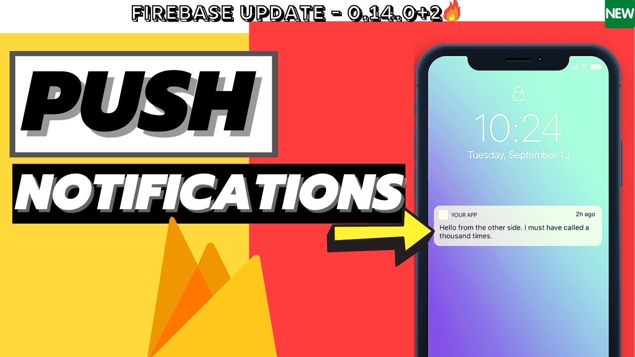 Flutter Firebase Push Notifications📢 Flutter Push Notifications Firebase Push Notifications