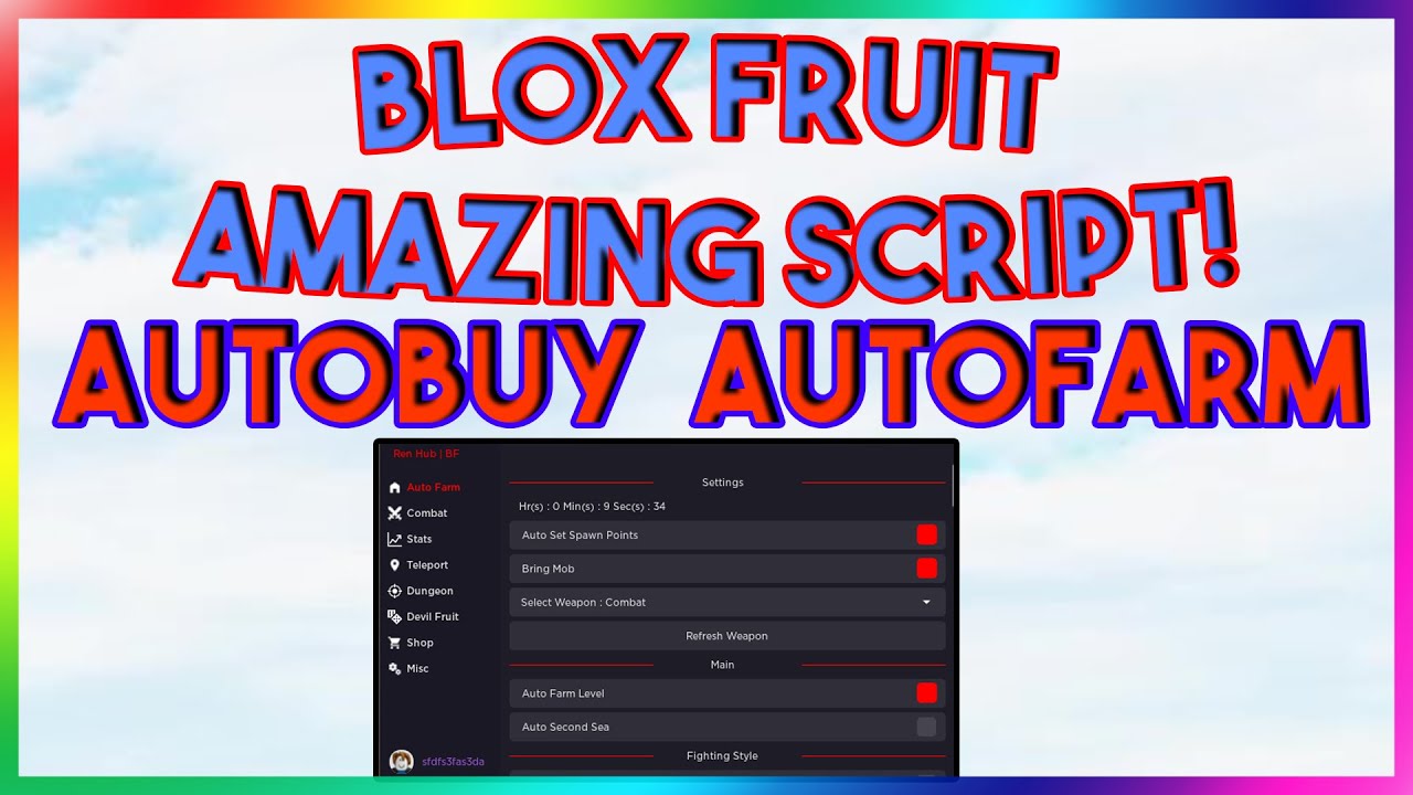 Blox fruits mirage script