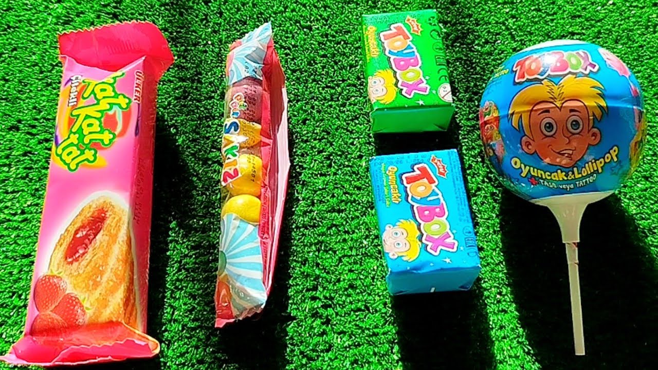 Satisfying Video | Unpacking Lollipops | TOYBOX | Candy ASMR - YouTube