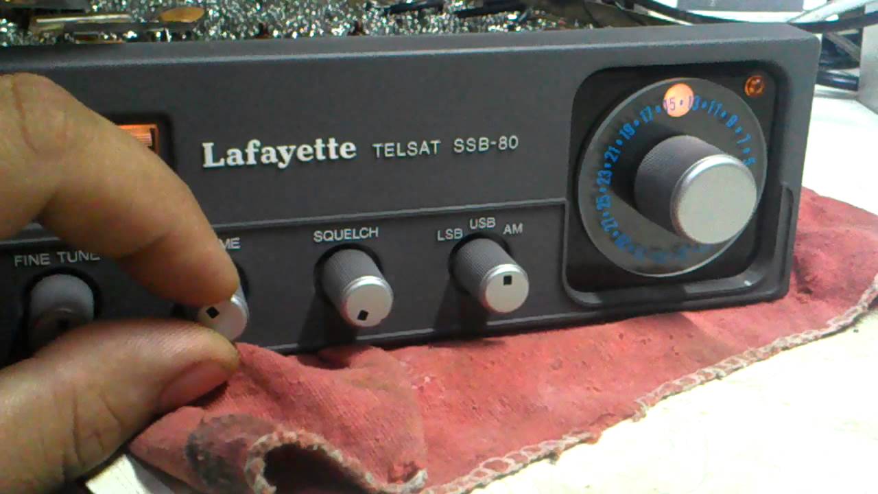 RADIO CB PX LAFAYETTE SSB-80 PROPAGAÇÃO DOIDA - YouTube