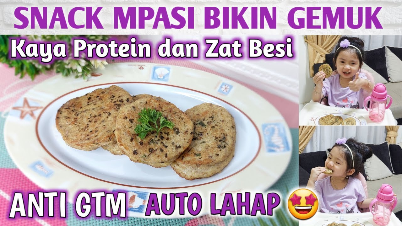 FINGER FOOD | RESEP SNACK MPASI TINGGI KALORI ANTI GTM | SNACK MPASI ...
