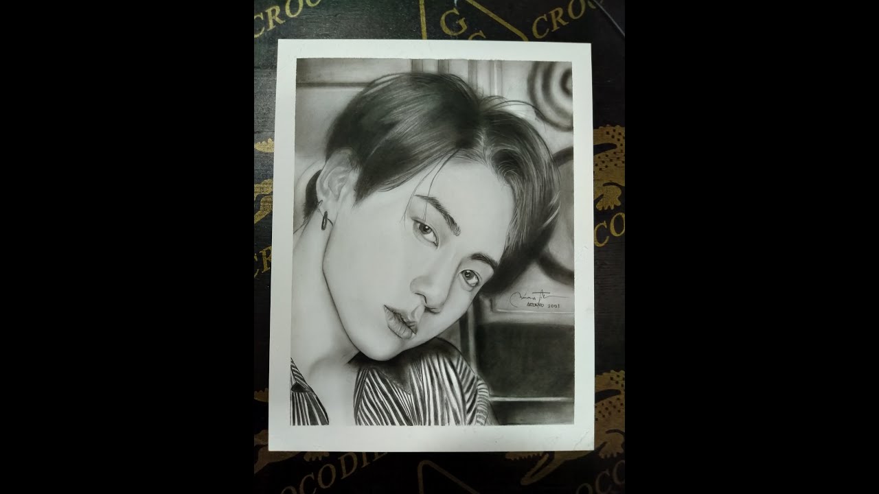 JUNG KOOK PORTRAIT | TIME LAPSE - YouTube